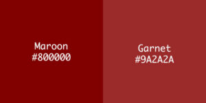 Maroon vs. Red Color: Characteristics, Symbolism, and Differences ...