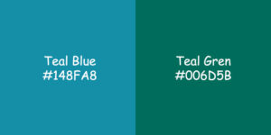 Teal Blue vs Teal Green: Choosing the Perfect Color - xplorecolor