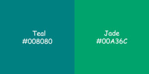Teal vs Emerald Green Color - Exploring the Captivating Colors ...